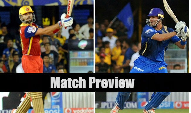 Royal Challengers Bangalore vs Rajasthan Royals IPL 2015 Match 29 ...