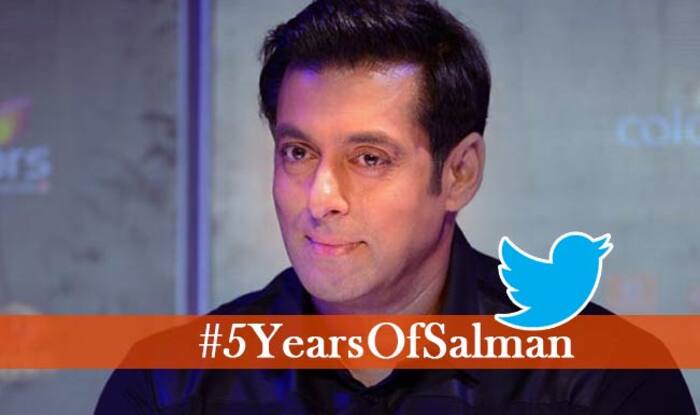 #5YearsOfSalmanOnTwitter: Salman Khan fans celebrate Dabangg actor’s ...