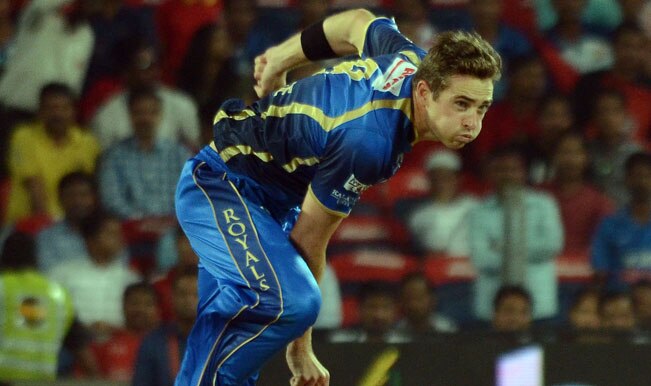 IPL 2015: RR pacer Tim Southee eyes early CSK wickets | India.com