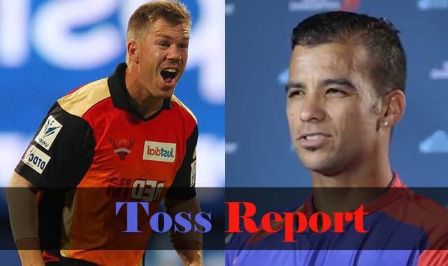 Sunrisers Hyderabad vs Delhi Daredevils, IPL 2015 Toss Report & Playing ...
