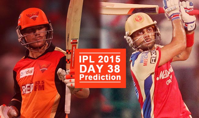 IPL 2015 Day 38: Today’s Prediction, Current Points Table and Schedule ...