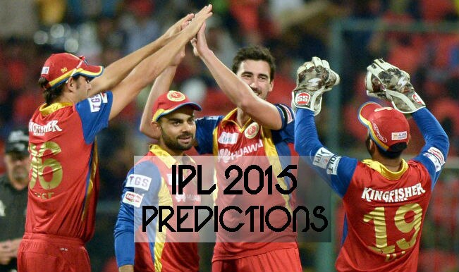 IPL 2015 Day 36: Today’s Prediction, Current Points Table and Schedule ...