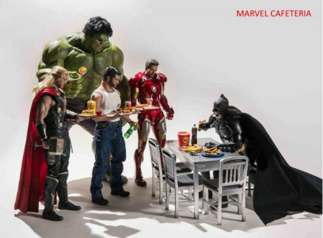 Photographer creates unique photo series using Marvel Characters. And ...