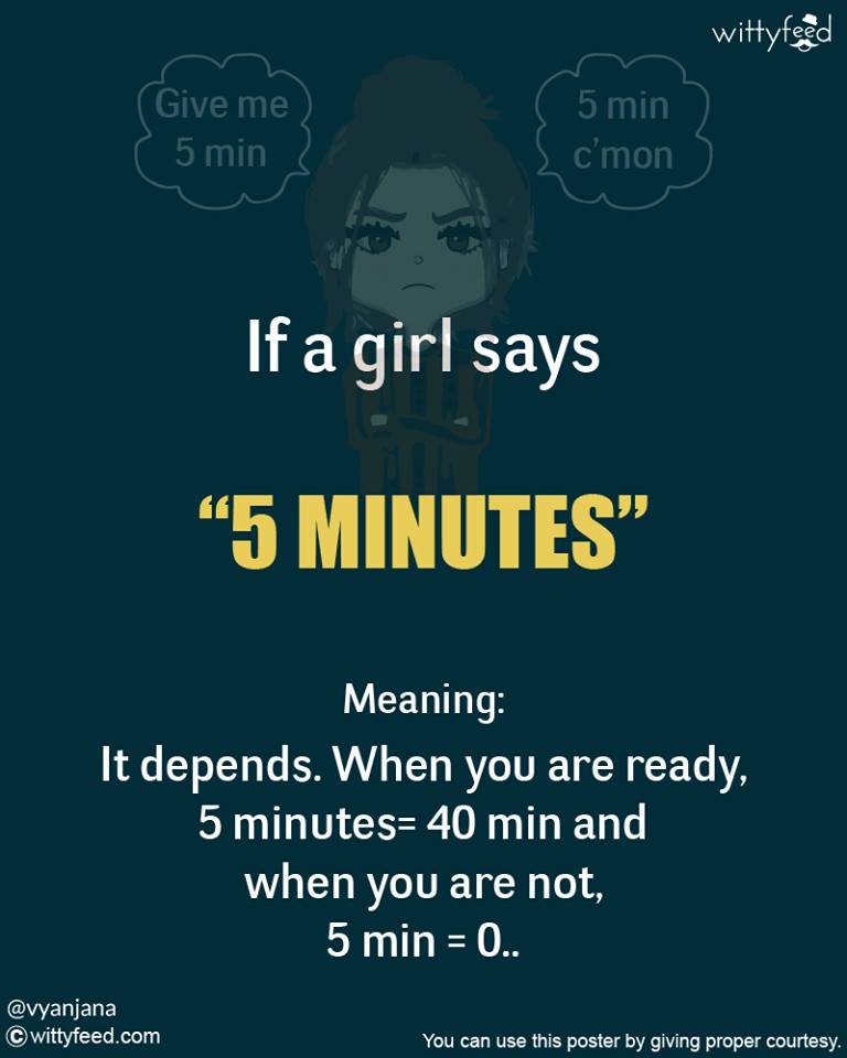 These 6 posters show what actually a girl means | India.com
