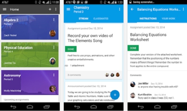 Google rolls out new features for its educational platform ‘Classroom ...