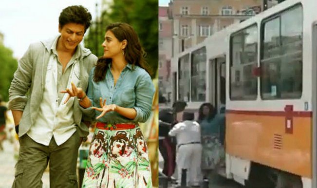 Shah Rukh Khan and Kajol’s film Dilwale is NOT recreating DDLJ train ...