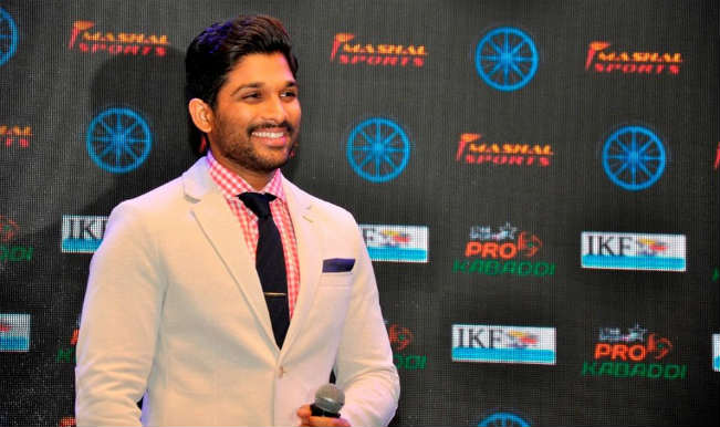 Allu Arjun: Tollywood youth icon becomes the new face of Pro Kabaddi ...