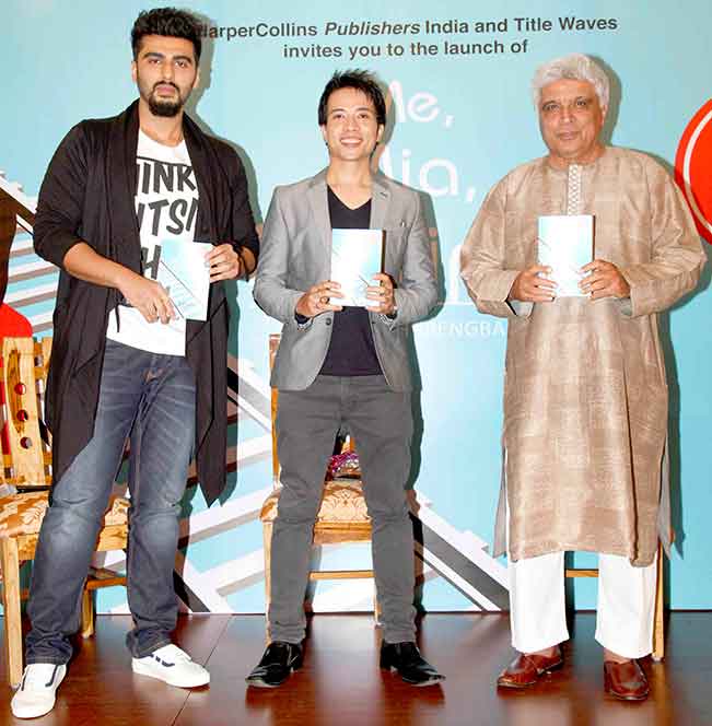 Arjun Kapoor and Javed Akhtar launch Debashish Irengbam's book - Latest ...
