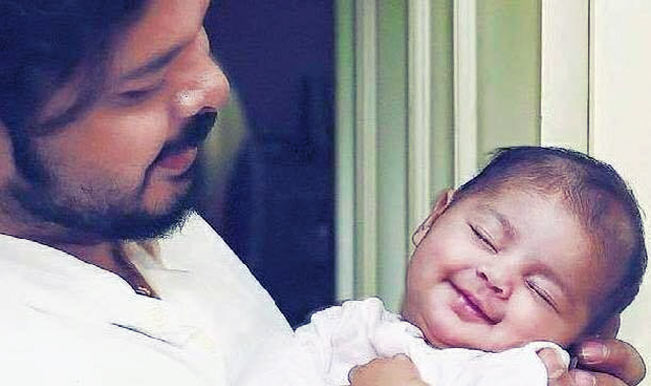 Sreesanth photographed with daughter: Controversy’s favourite child ...
