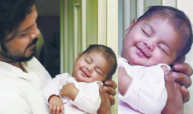 Sreesanth photographed with daughter: Controversy’s favourite child ...