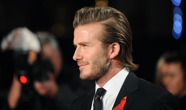 Santa Claus David Beckham: Former Manchester United, Real Madrid star ...