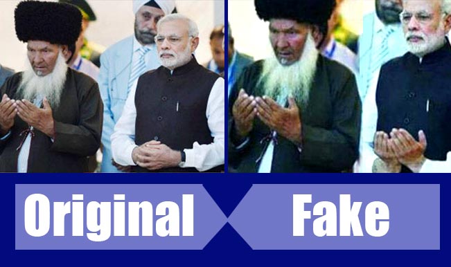 Narendra Modi morphed picture goes viral on WhatsApp and Facebook ...