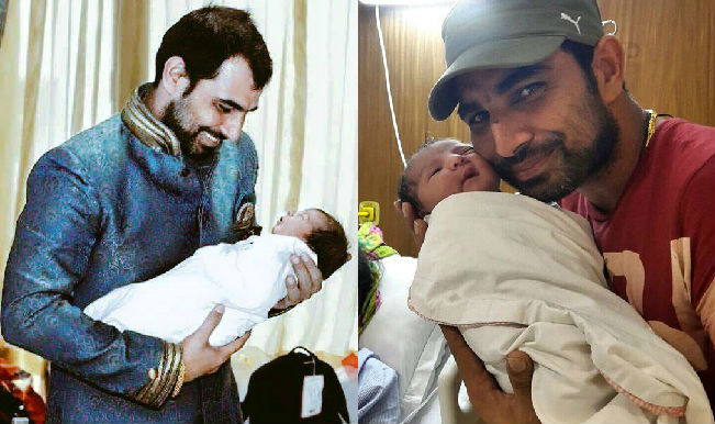 Mohammed Shami with daughter Aaira: Indian cricketer shares cute ...