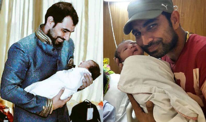 Mohammed Shami with daughter Aaira: Indian cricketer shares cute ...