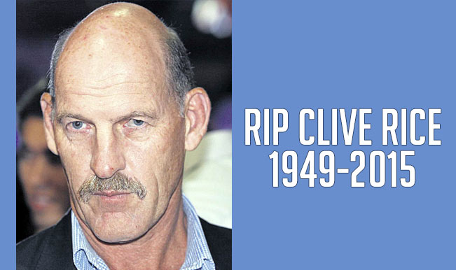 RIP-Clive-Rice | India.com