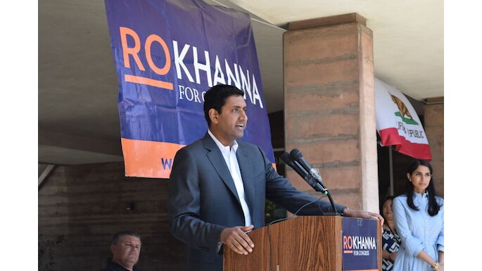 Congressional Candidate Ro Khanna Raises Over $1 Million