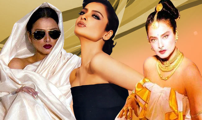 15 photos of Rekha prove that she is boldest actress of Bollywood ...