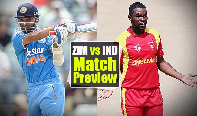 Zimbabwe vs India 1st ODI 2015, Match Preview: Second-string IND aim to ...