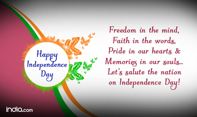 Happy Independence Day 2015: Best Independence Day SMS, Shayari ...