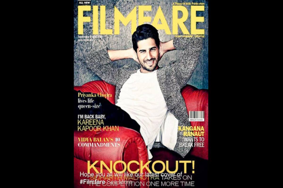 Siddharth Malhotra And Parineeti Chopra Filmfare