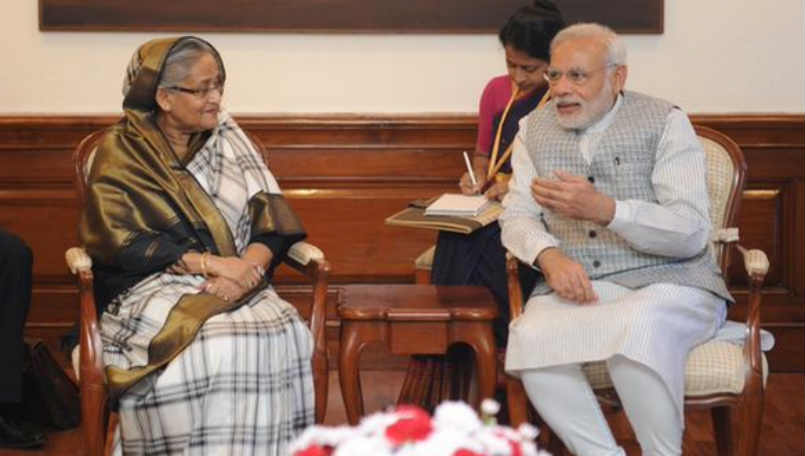 Sheikh Hasina meets Narendra Modi | India.com