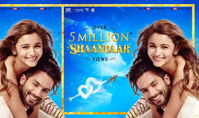 Shaandaar trailer gets 5 million views! | India.com