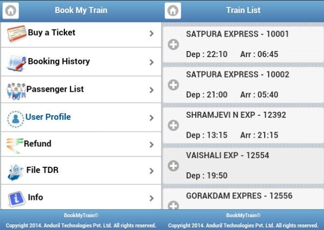 Now book train ticket using COD option, thanks to BookMyTrain App ...