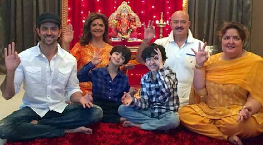 Hrithik Roshan posts adorable family photo with a new member of the ...