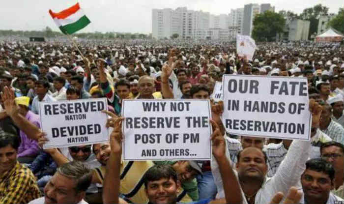 Anti reservation protests a result of less jobs | India.com