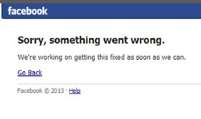 Facebook down: Social media users frustrated, as site temporarily turns ...