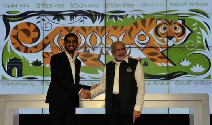 Narendra Modi at Google headquarters: Wifi connectivity announced for ...