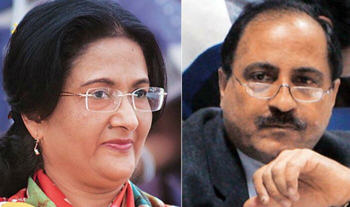 Madhya Pradesh IAS officer Arvind Joshi surrenders before a Bhopal ...