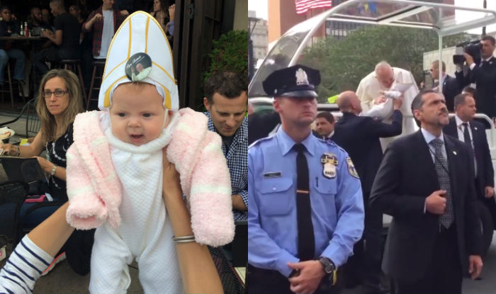 Pope Francis couldn’t stop laughing when he saw an adorable Baby Pope ...