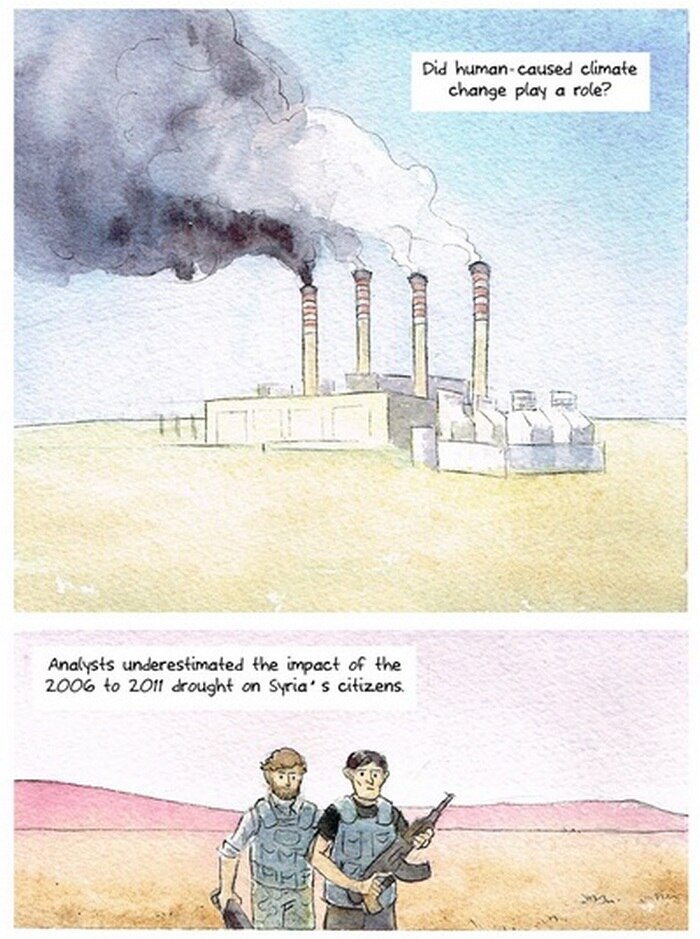 What is the crisis in Syria all about and why did it happen? This comic ...