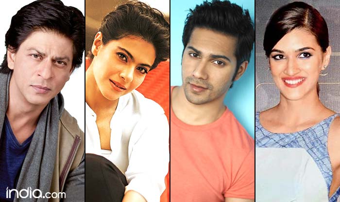 Shah Rukh Khan – Kajol & Varun Dhawan – Kriti Sanon come together for a ...