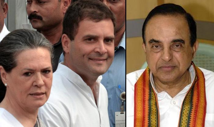 Subramanian Swamy Promises To Send Sonia Rahul Gandhi To Jail In