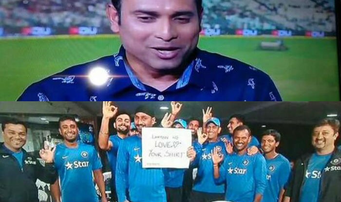 VVS Laxman’s special shirt and Team India’s love for it! | India.com