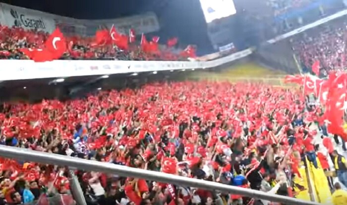 Paris attack: Turkish football fans chant ‘Allah-u-Akbar’ when asked to ...