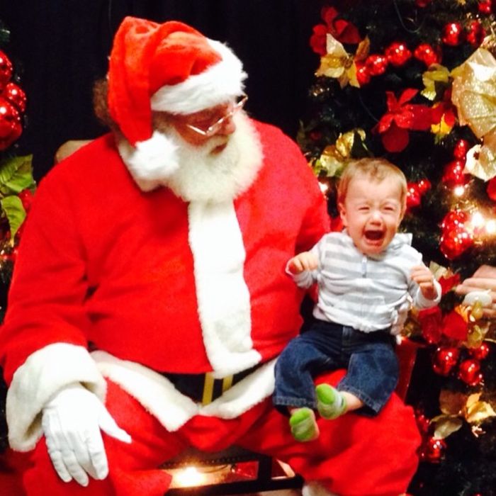 #10DaysTo2016: 28 Santa pictures with crying babies will definitely ...