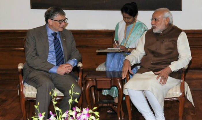 Bill Gates meets PM Narendra Modi; offers support for financial ...