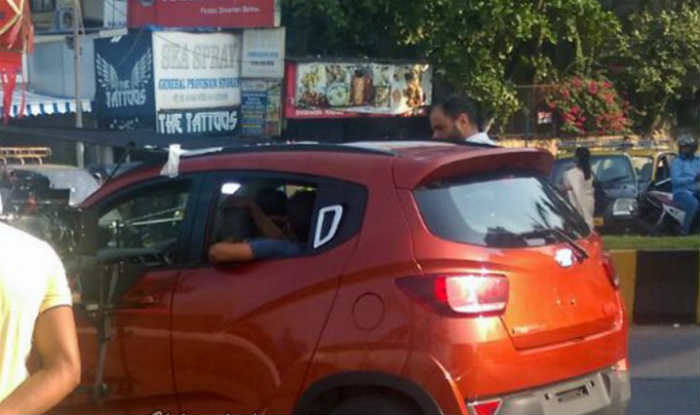 Mahindra XUV100 (SUV101) spotted without camouflage | India.com