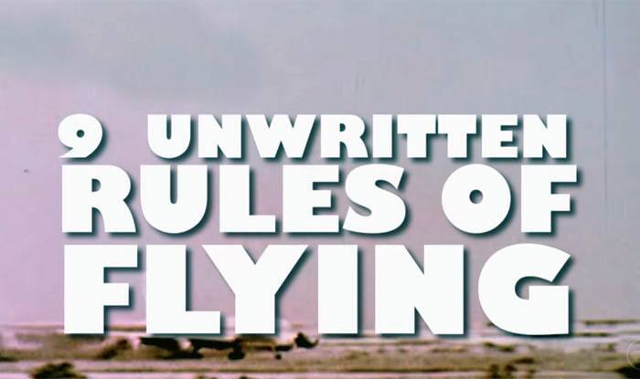 The unwritten rules when you are flying [Video] | India.com