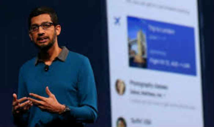 Google CEO Sundar Pichai interacts with students at SRCC campus | India.com