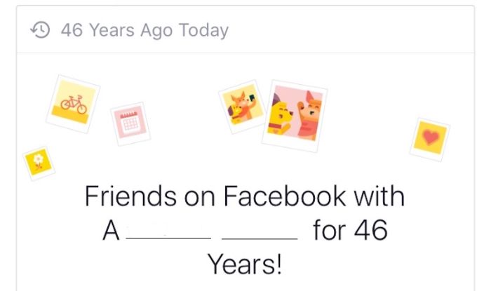 Facebook goes trippy, tells people to celebrate “46 years of friendship ...