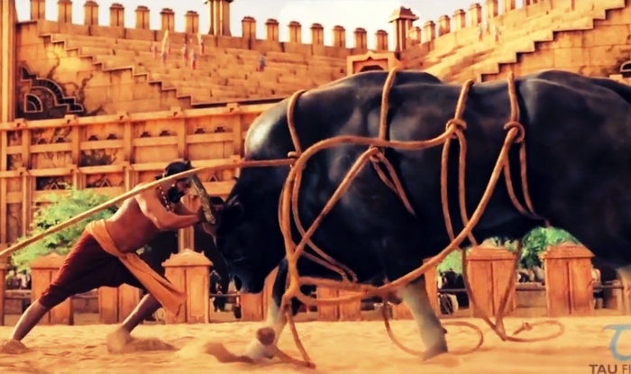 Revealed! This is how the Bull fight scene in Bahubali was shot ...