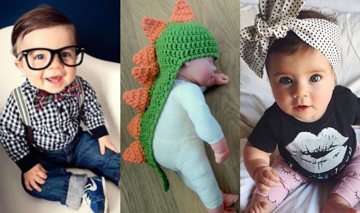Watch this funny video in which babies are dressed in weird costumes ...