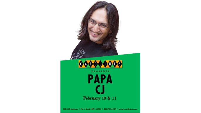 CJ Papa All Set To Rock New York's Comedy Club Caroline's On Broadway