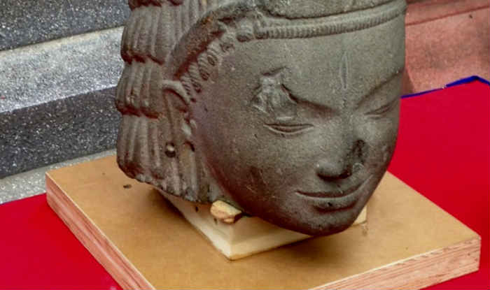 France returns head of Hindu statue taken 130 years ago | India.com