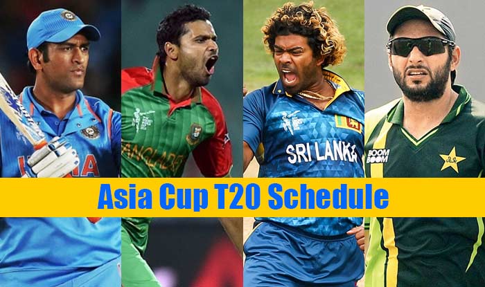 Asia Cup 2016 Schedule: Complete Time Table & Match Fixtures with Venue ...