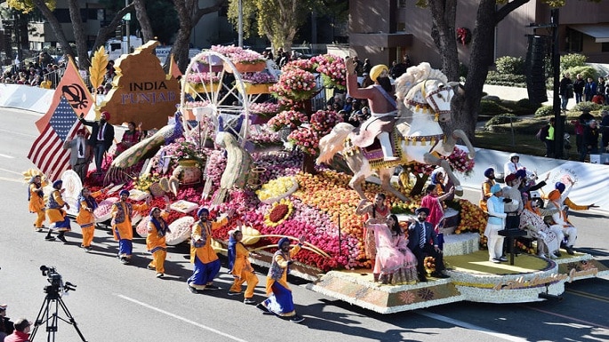 Sikh Float Highlights Culture in 2016 Rose Parade in SoCal